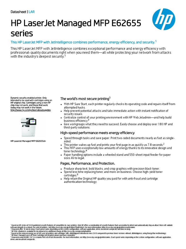 5fcefef774277f6f7072b753 - HP LaserJet E62655 Series | PDF | Image ...