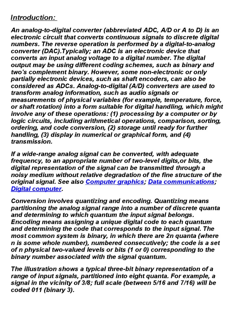 Adcs Pdf Analog To Digital Converter Sampling Signal Processing