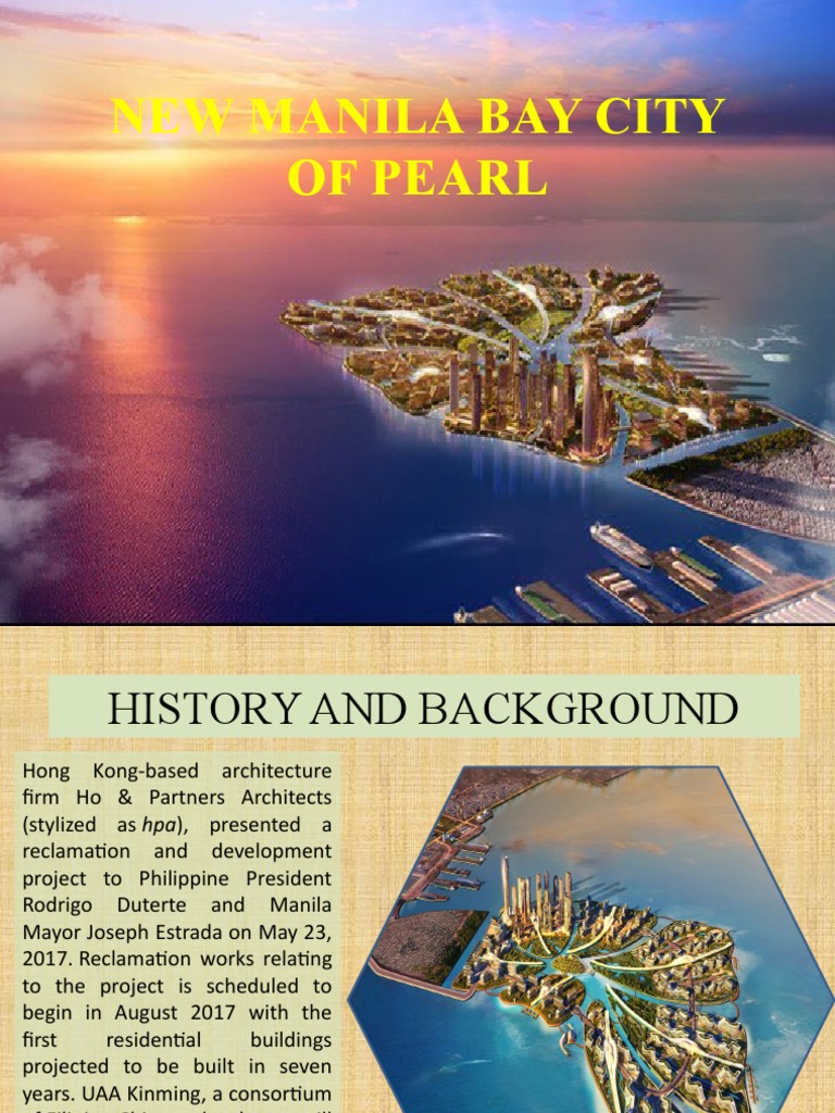 New Manila Bay City of Pearl Overview | PDF | Manila | Traffic