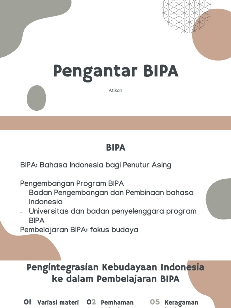 A - BIPA Dan Evaluasi | PDF
