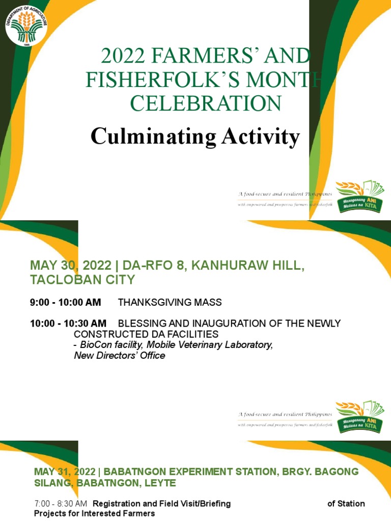 FFMC Culminating Activity | PDF