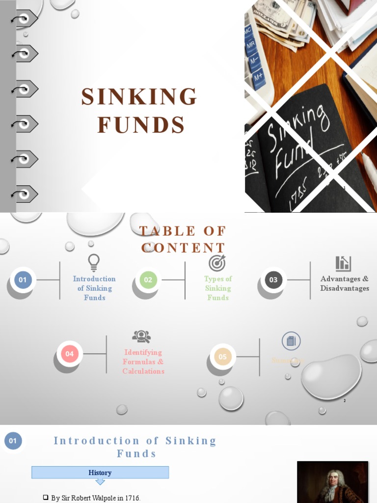 Understanding Sinking Funds: Types & Benefits | PDF | Sinking Fund | Debt