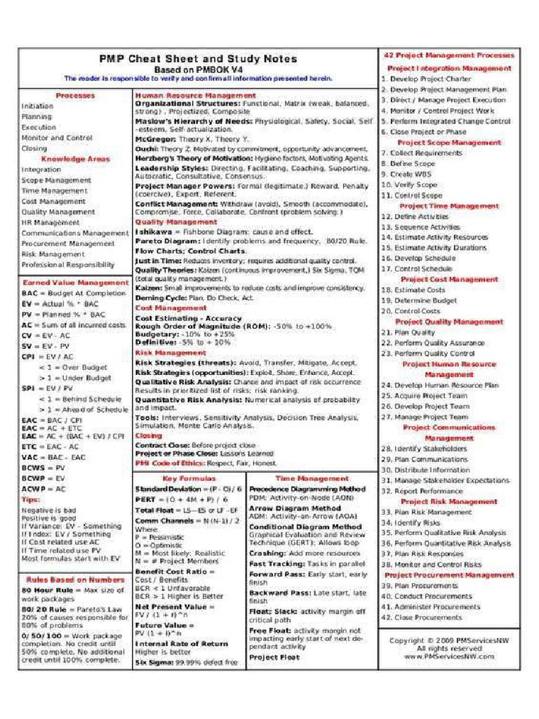 Pmp Pdf