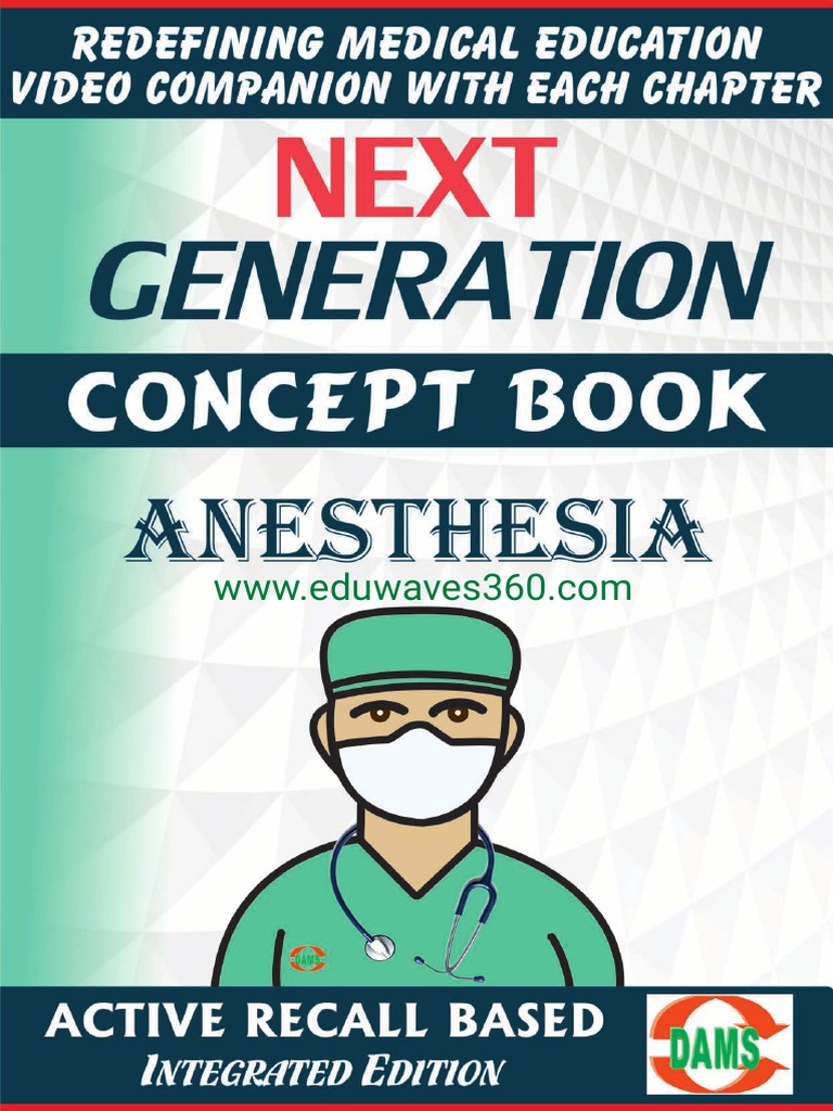Anesthesia Concept Book | PDF | Anesthesia | Surgery