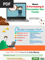 Panduan Praktis INAPROC & Katalog V6 Untuk PP - PPK-28-117 | PDF