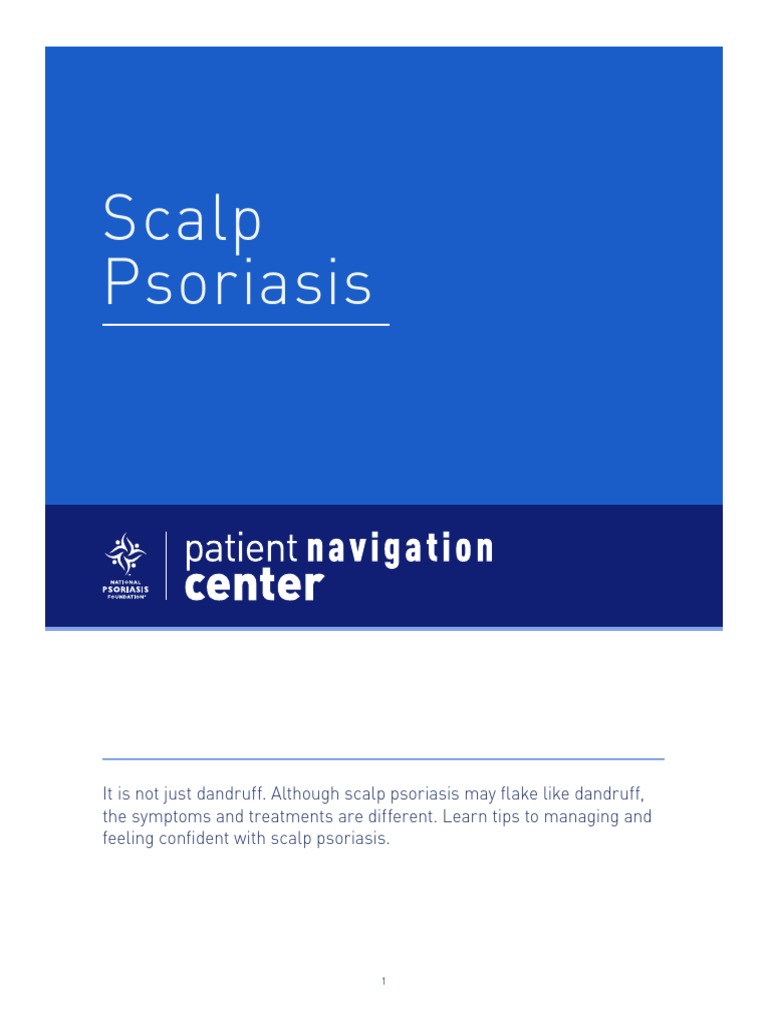 Scalp Psoriasis Quick Guide | PDF | Psoriasis | Health Sciences