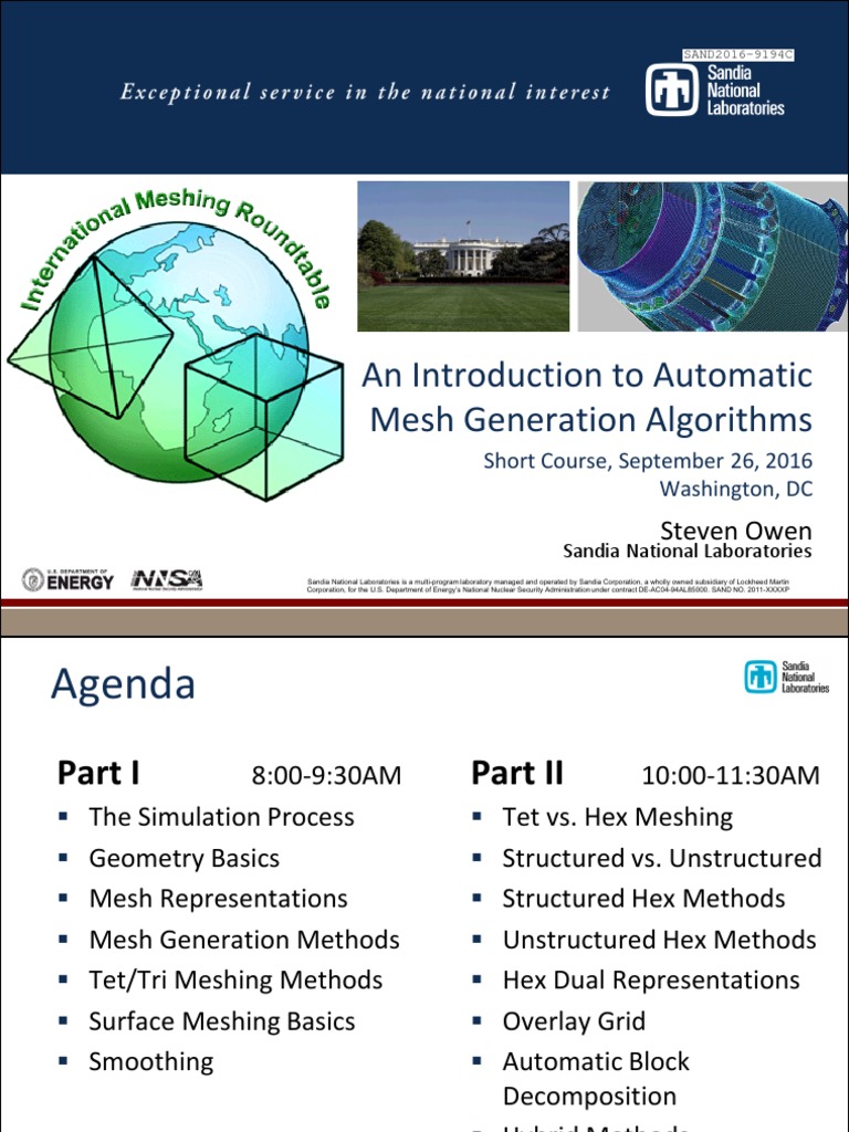 An Introduction to Automatic Mesh Generation Algorithms | PDF ...