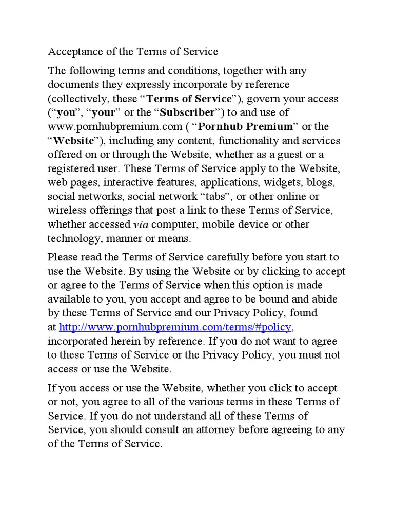 Acceptance of The Terms of Service | PDF | Credit Card | License