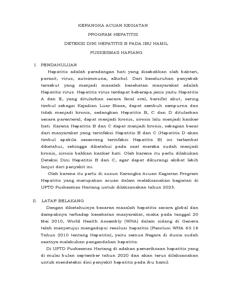 Kak - Hepatitis Ibu Hamil | PDF