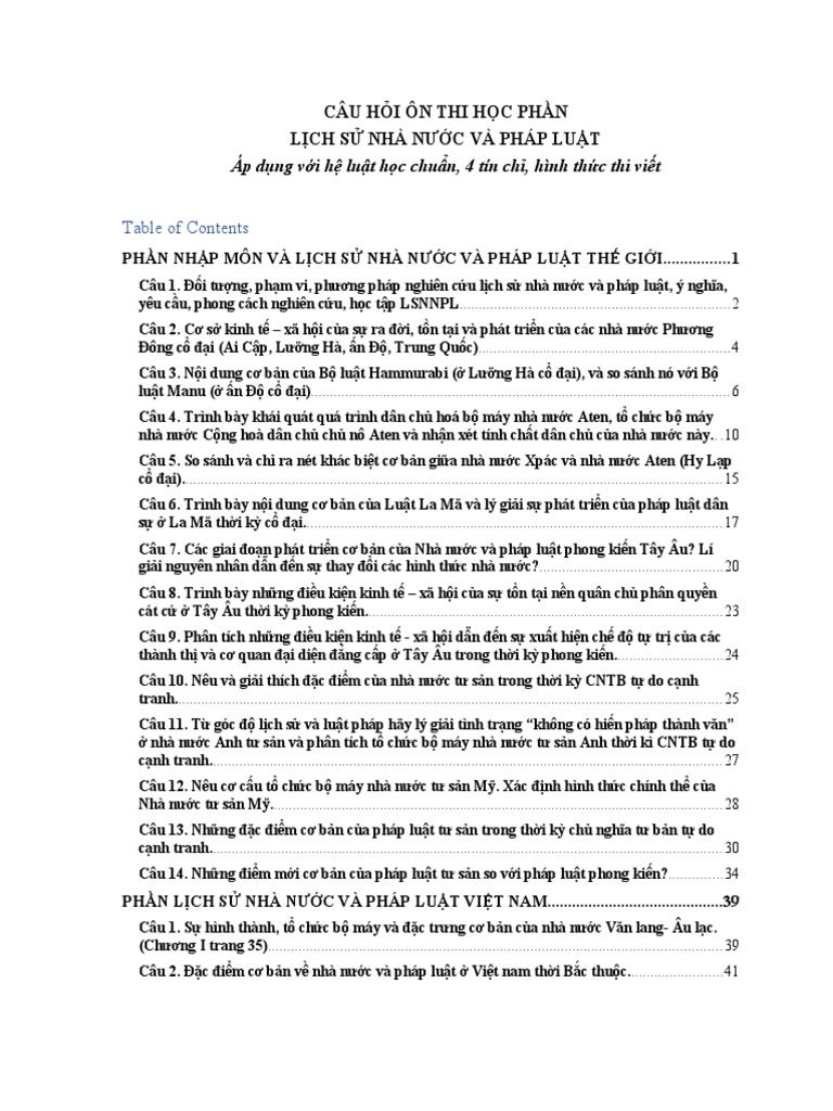 Lịch sử NNPL | PDF