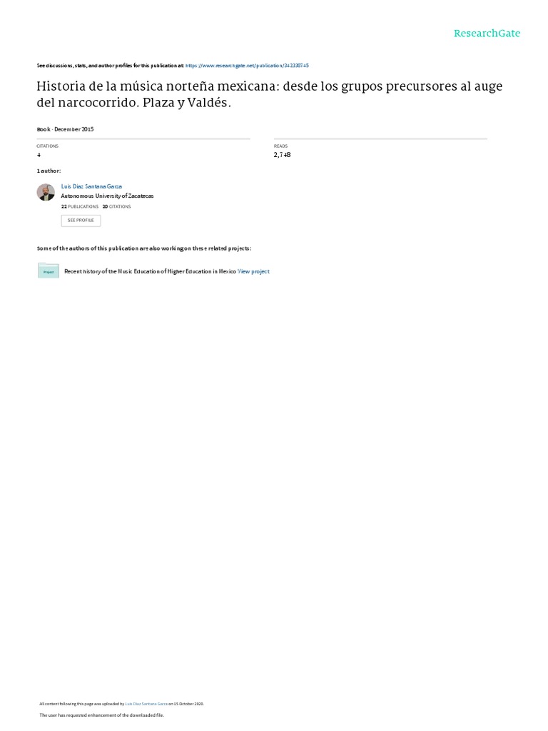 Libro Nor Tea | PDF | Guitarras | México