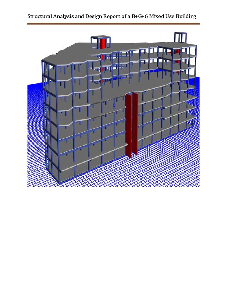 Structural Analysis and Design Report of | PDF | Structural Analysis ...