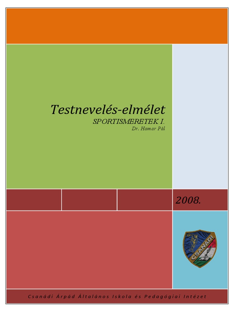 Hamar P. - Testnevelés Elmélet | PDF