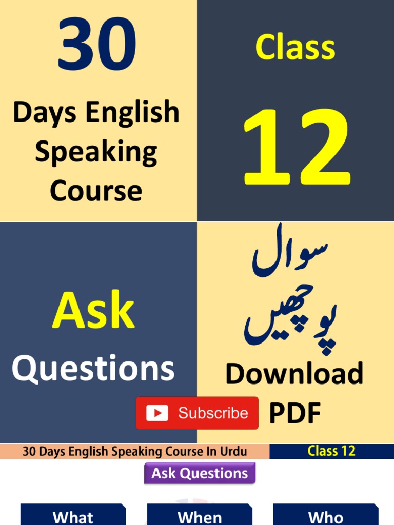 Asking Question PDF | PDF