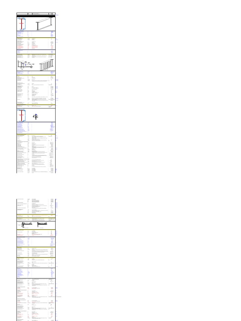 I Shaped Plate Girder AISC LRFD Design V2.0 | PDF | Building Engineering | Mechanical Engineering