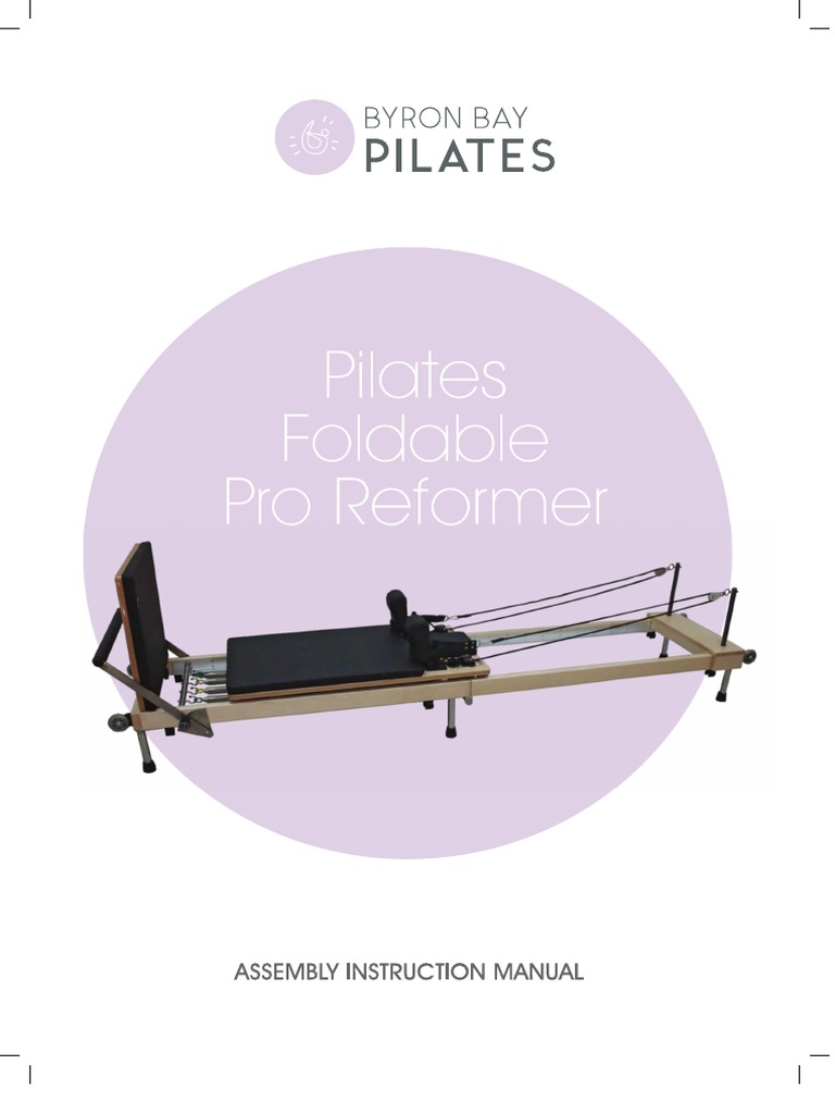 Byron Bay Pilates Pro Half Fold Reformer | PDF