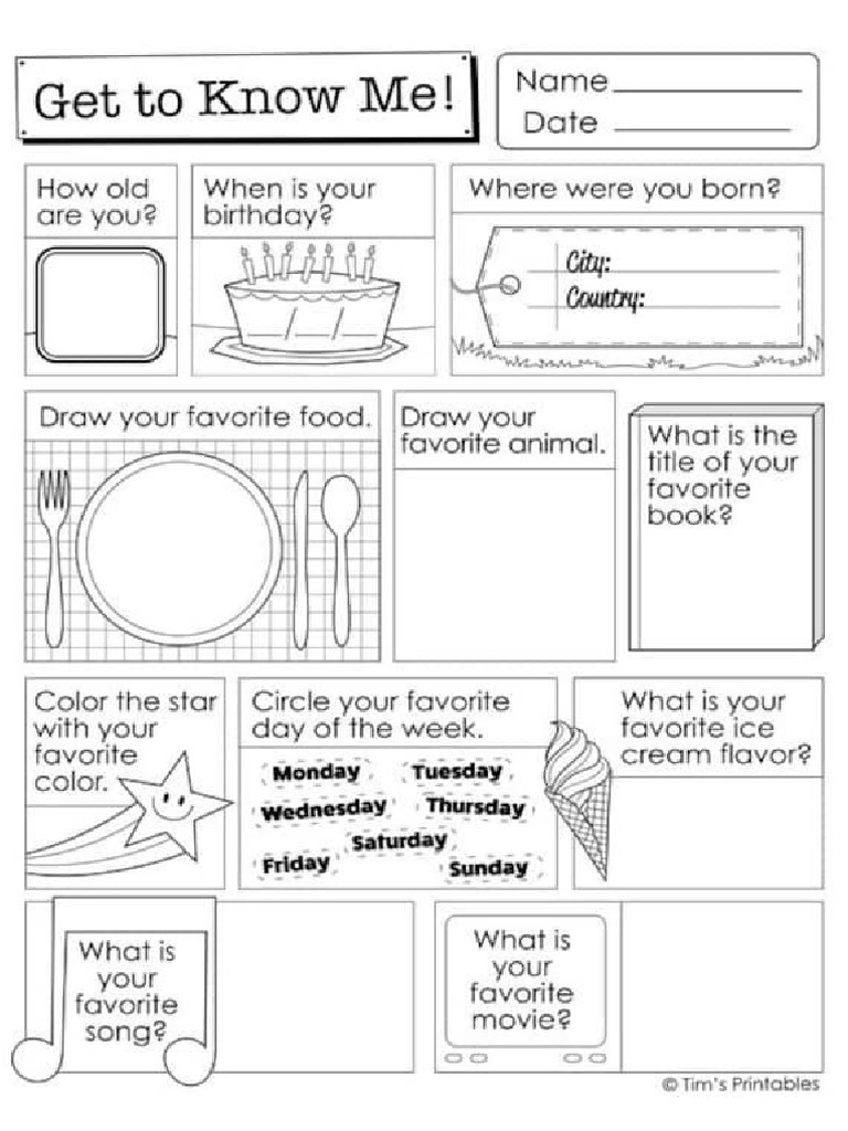 Get to know me | PDF