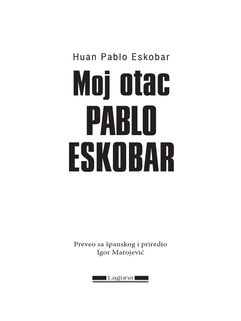 Moj Otac Pablo Eskobar o Compressed | PDF