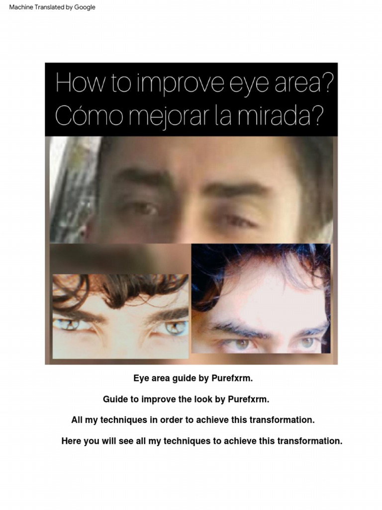 Looksmaxxing Eye - Area | PDF | Neck | Skull