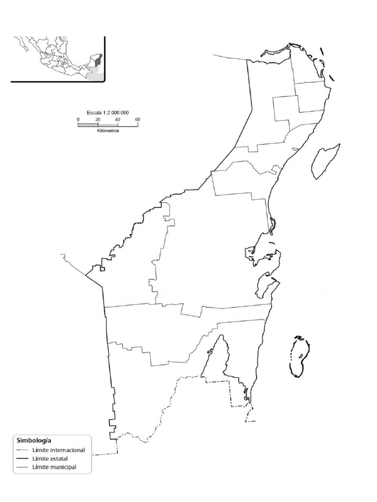 Mapa Quintana Roo | PDF