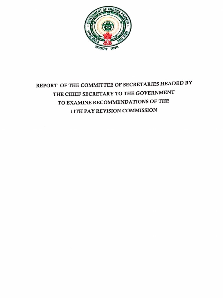 Ap 11th PRC Committee Report | PDF