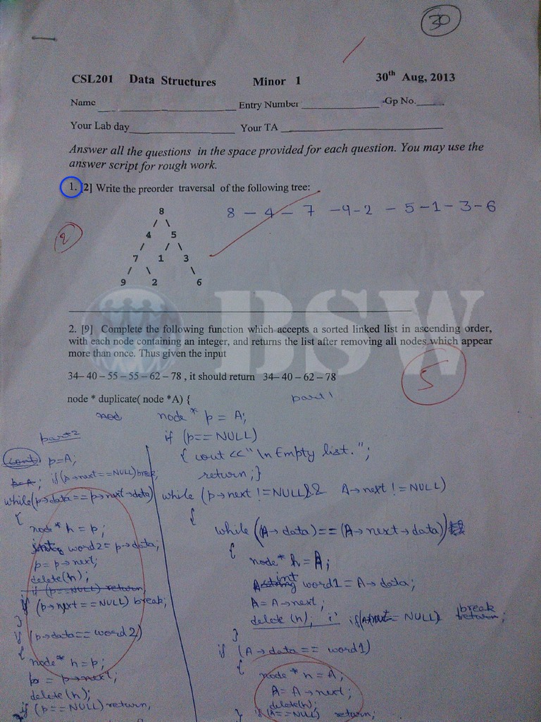 COL106 Minor Prep - Ayush Gupta | Download Free PDF | Theoretical Computer Science | Algorithms ...
