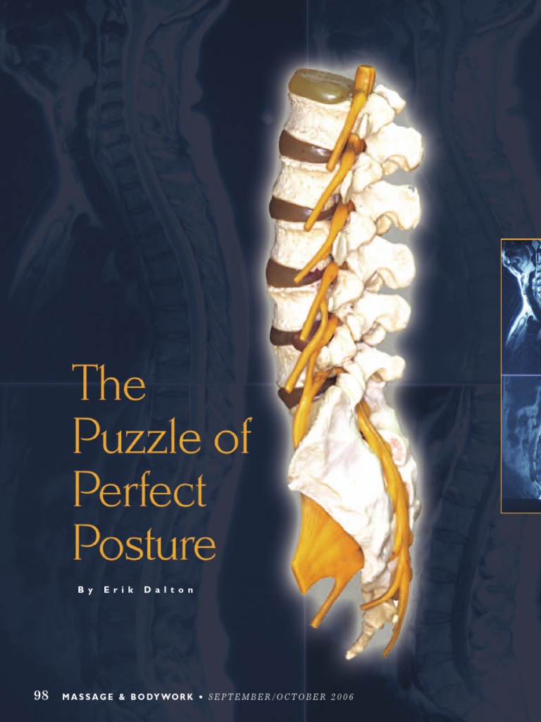 Article Perfect Posture Puzzle | PDF | Skeletal Muscle | Pelvis