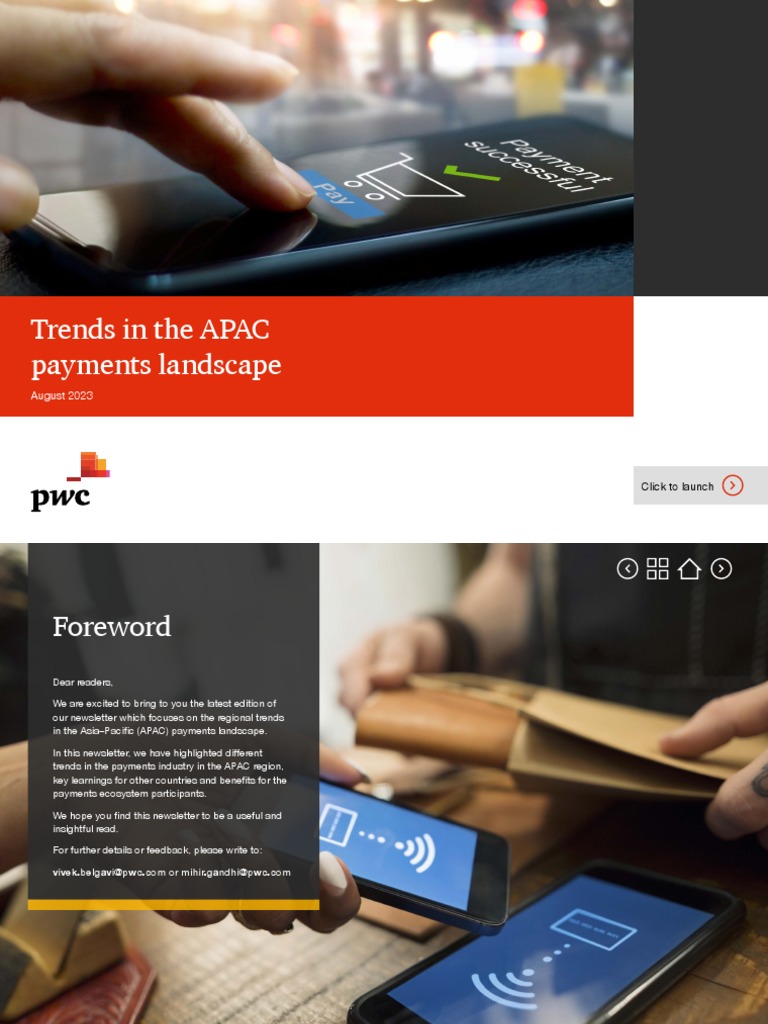 PWC - Payment Trends in APAC | PDF | Banks | Small And Medium Sized Enterprises