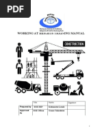 Working at Height Rescue Plan Sample | PDF | Injury | Risk