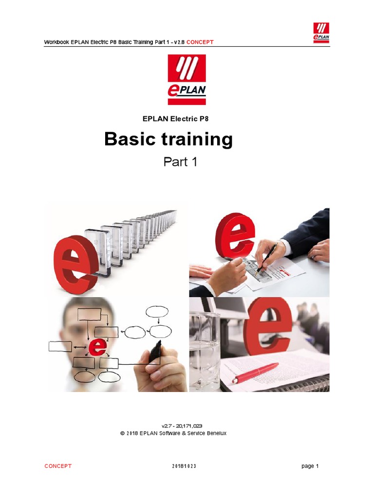 EPLAN Electric P8 Basic Training Guide | PDF | Databases | Keyboard Shortcut