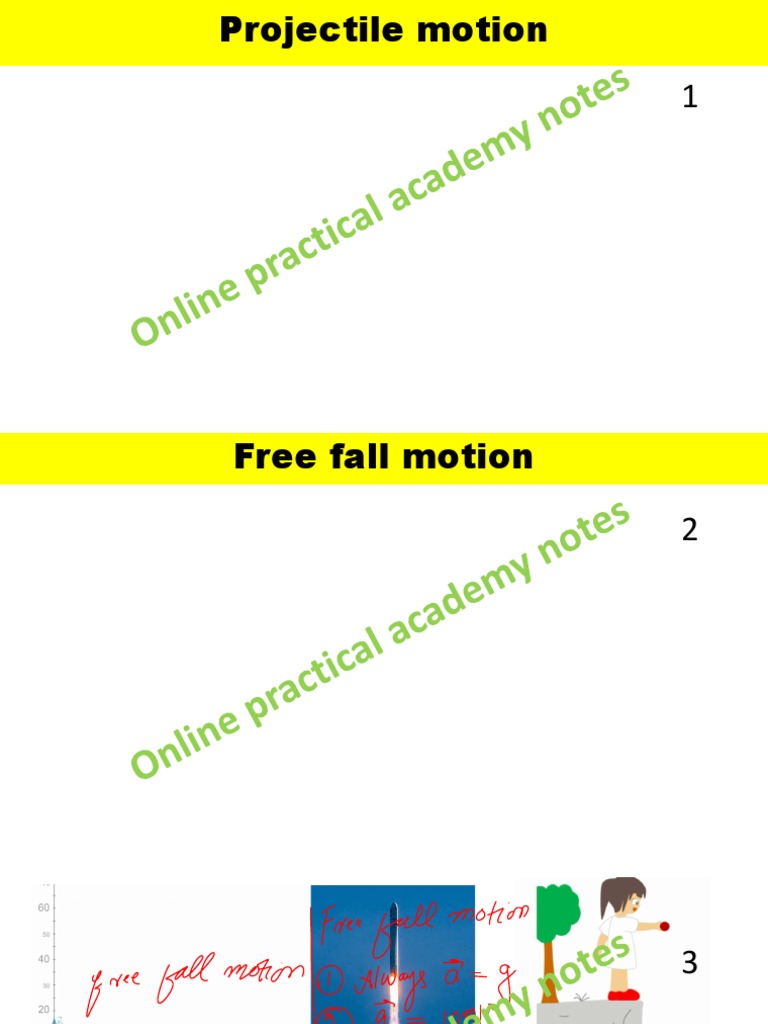 9 Projectile Motion | PDF | Projectiles | Mechanical Engineering