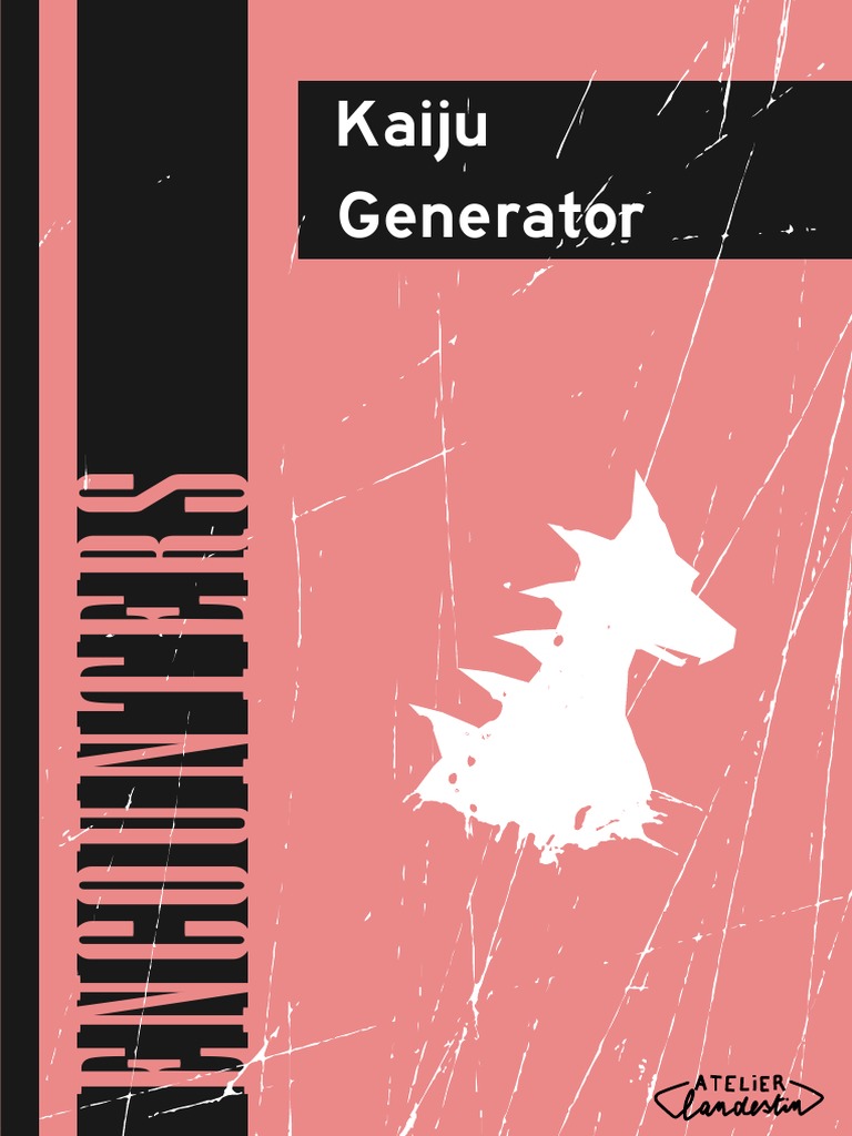 Atelier Clandestin Kaiju Generator | PDF