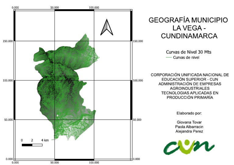Mapa La Vega 30 Mts | PDF