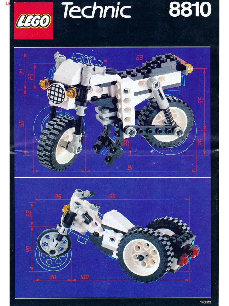 8810 Lego Technic Alpha Racer | PDF