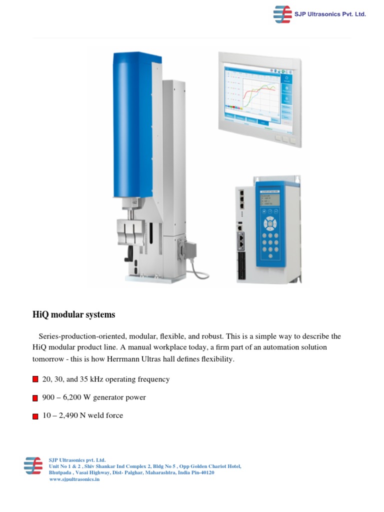 HiQ Modular Systems - Vario | PDF | Welding | Construction