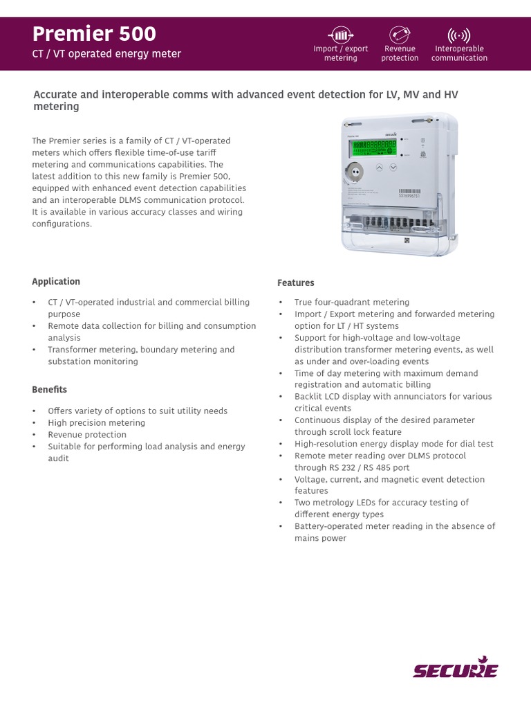 Premier 500 | PDF | Transformer | Electrical Engineering