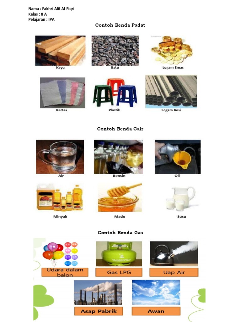 Contoh Benda Padat | PDF