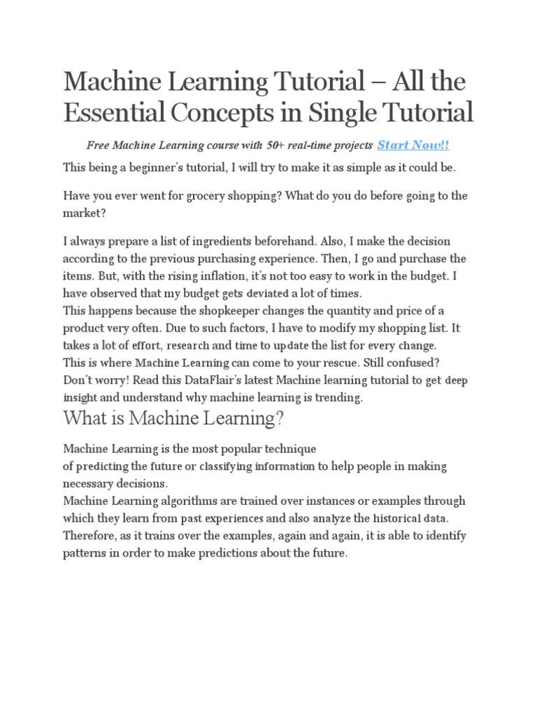 Machine Learning | PDF | Machine Learning | Deep Learning Machine Learning | PDF | Machine Learning | Deep Learning