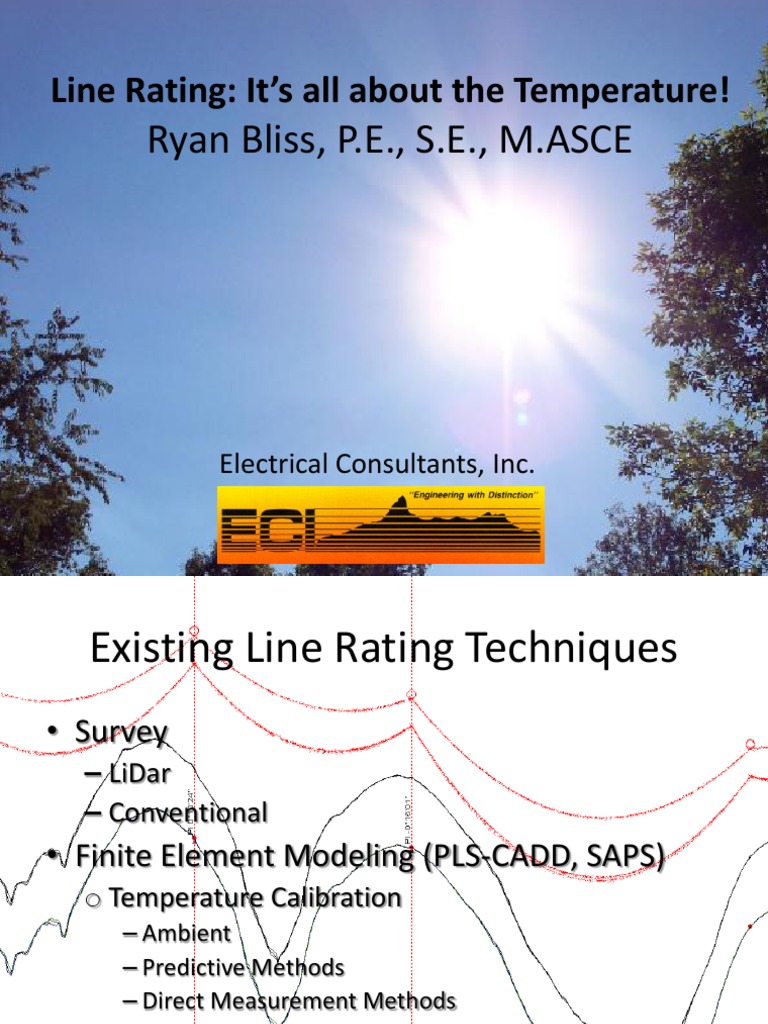 Line Rating - It's All About The Temperature | PDF | Thermography ...