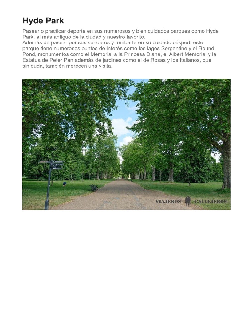 Hyde Park | PDF