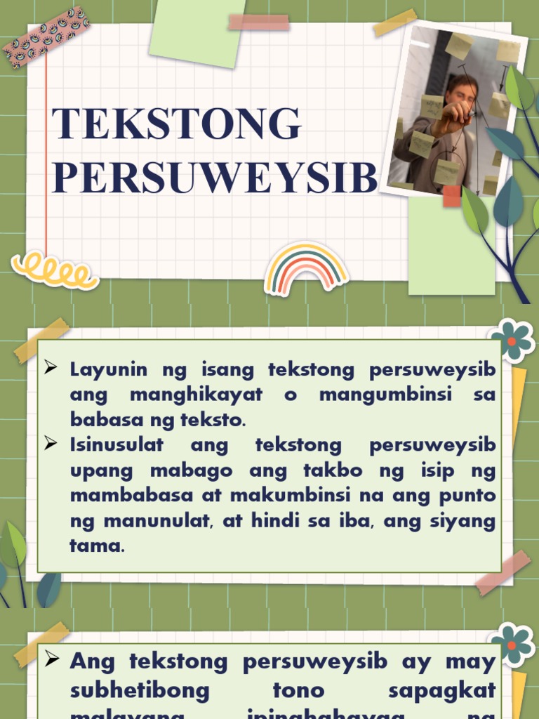 Tekstong Persuweysib | PDF