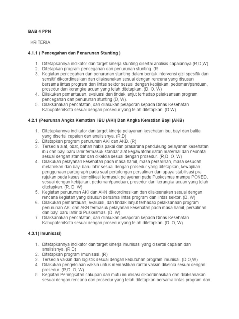 BAB 4 PPN Akreditasi 2022 | PDF