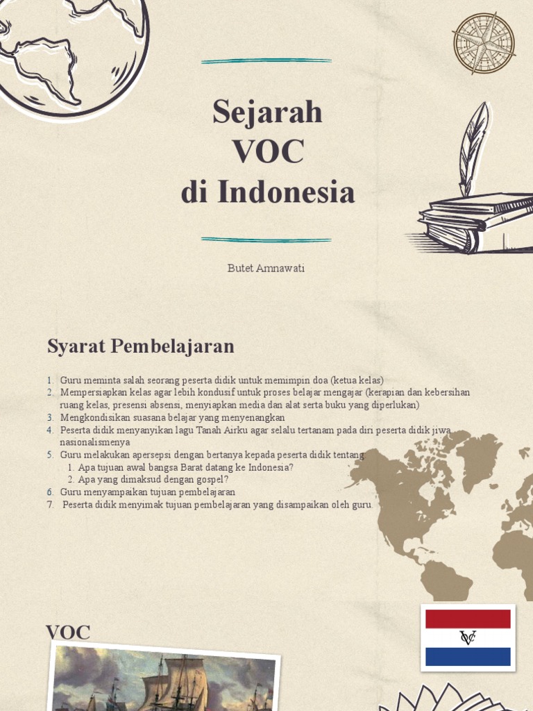 VOC Sejarah Indonesia | PDF | Perjalanan