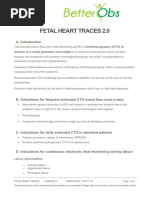 How To Interpret CTG (Geeky Medics, 2013) | PDF | Heart Rate | Pregnancy