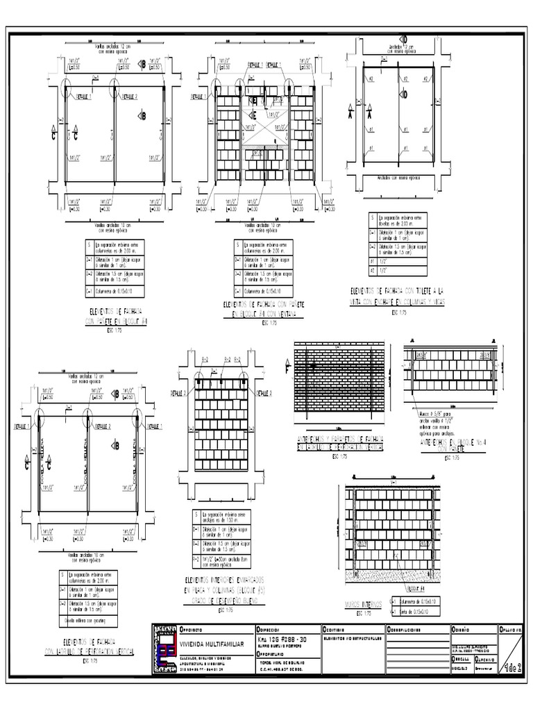 Elementos No Estructurales p3-1 | PDF