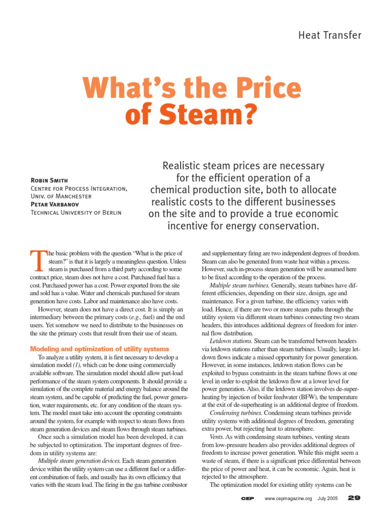 Steam Smith | PDF | Steam | Boiler