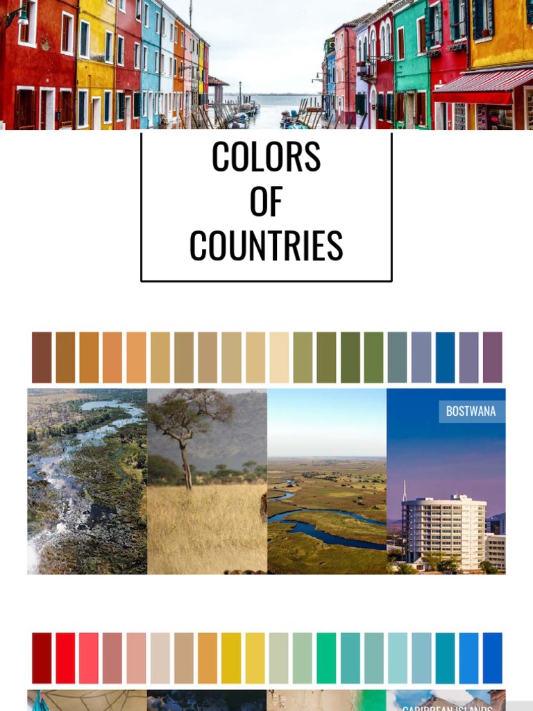 Color Palette-Of-Countries | PDF