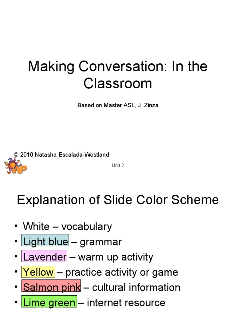 Master ASL Level 1 Unit 2 PowerPoint | PDF | American Sign Language ...