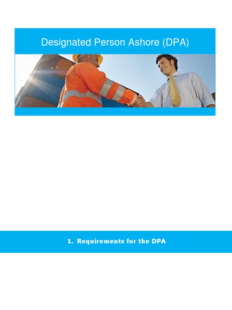 Requirements For The Dpa | PDF