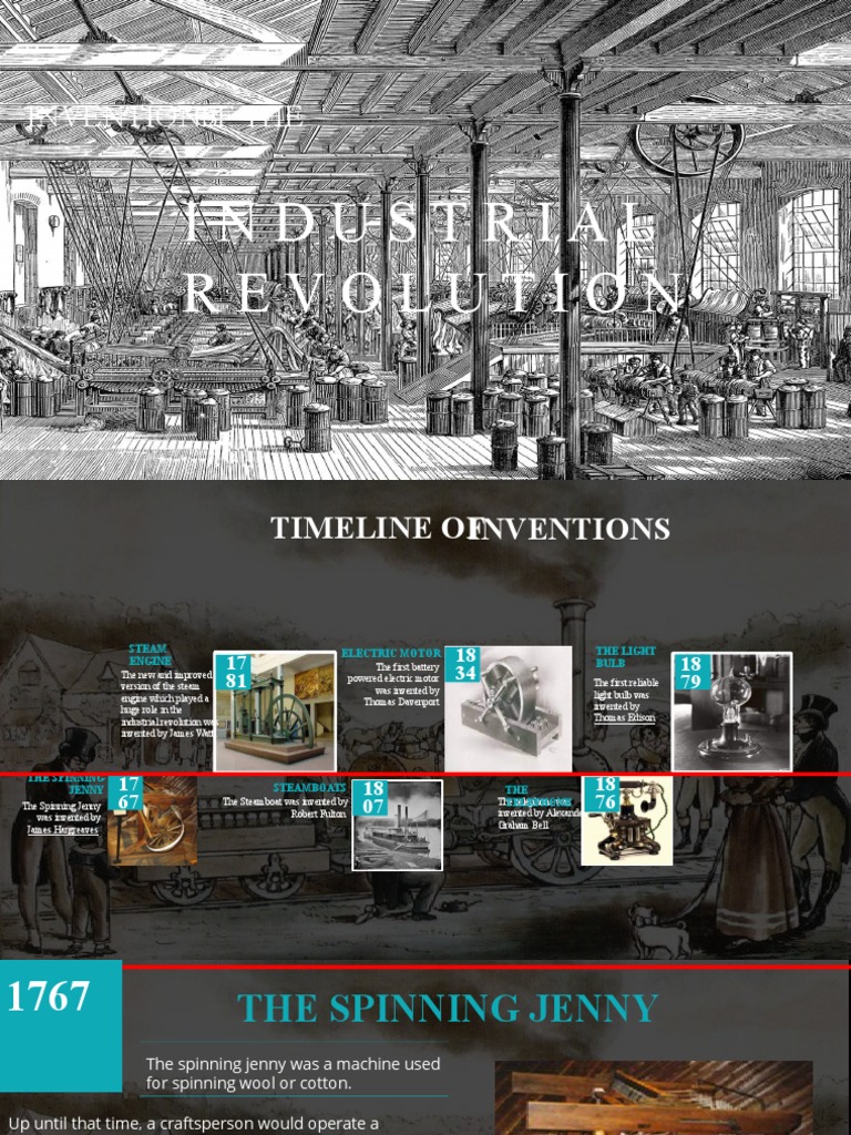 History Project On Inventions of The Industrial Revolution | PDF ...
